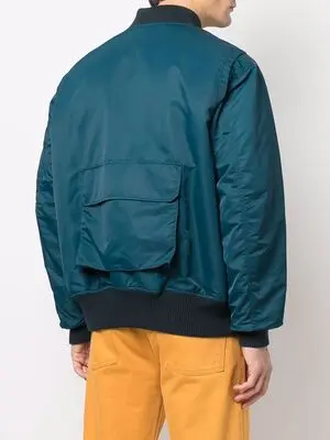 Helmut Lang Reversible Multi-pocket Bomber Jacket