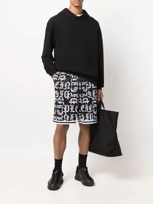 Philipp Plein Logo-print Jogging Shorts