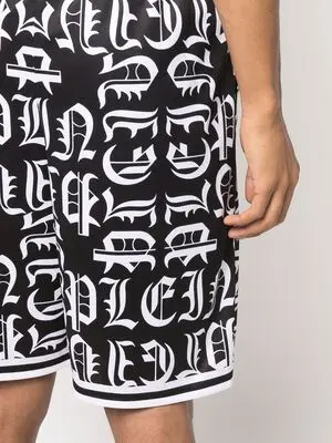 Philipp Plein Logo-print Jogging Shorts