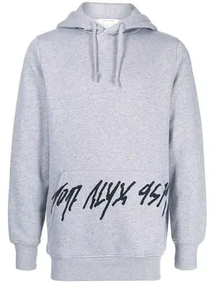 1017 Alyx 9sm Logo-print Drawstring Hoodie