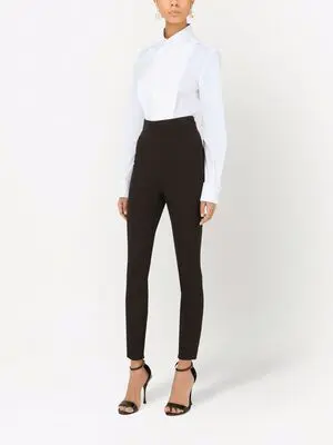 Dolce & Gabbana Bib Panel Long Sleeve Shirt
