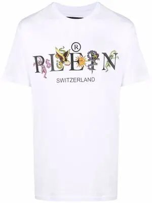 Philipp Plein Logo-print Cotton T-shirt - White