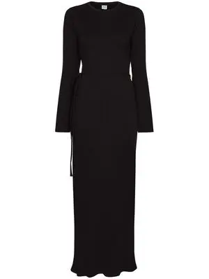 BASERANGE Brig Organic Cotton Wrap Dress