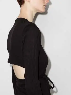 BASERANGE Brig Organic Cotton Wrap Dress