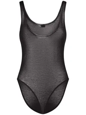 Saint Laurent Knit Tank Top Bodysuit - Noir