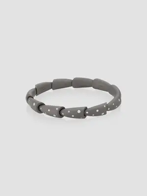 Vhernier Calla & Diamond Bracelet - Titanium