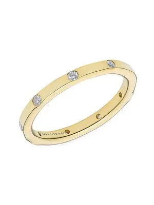 Ippolita Stardust 18k & Diamond Ring