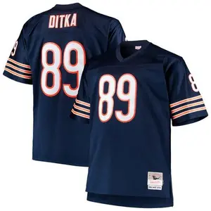 Mitchell & Ness Mike Ditka Chicago Bears Big & Tall 1966 Retired Player Replica Jersey