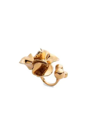 STERLING KING Delphinium Open Ring