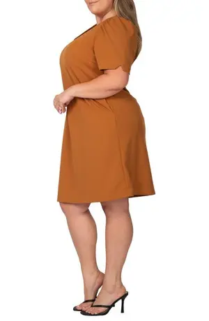 STANDARDS & PRACTICES Crepe Knit Dress