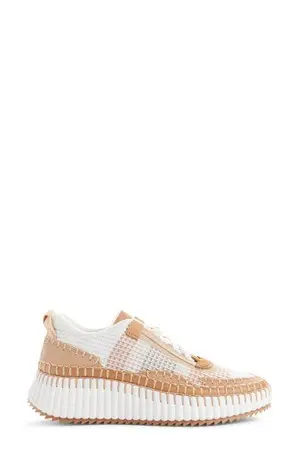 Chloé Nama Platform Sneakers - Brown/light Beige