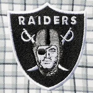 ANTIGUA Gray/black Las Vegas Raiders Deliver Button-down Polo