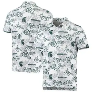 Reyn Spooner Michigan State Spartans Performance Polo - White