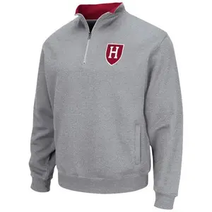 COLOSSEUM Harvard Crimson Tortugas Logo Quarter-zip Jacket