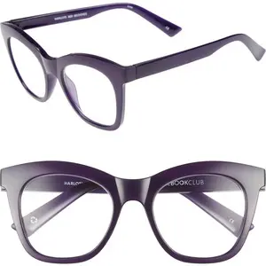 THE BOOK CLUB Harlot's Bed Eyeglasses - Deep Purple