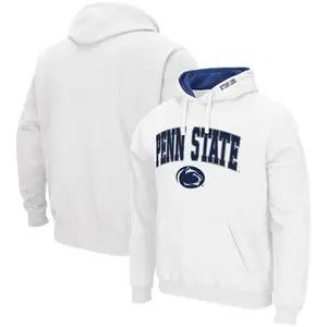 COLOSSEUM Penn State Nittany Lions Arch & Logo 3.0 Pullover Hoodie - White