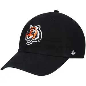 '47 Cincinnati Bengals Clean Up Alternate Adjustable Hat - Black