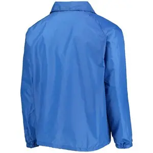 DUNBROOKE Buffalo Bills Coaches Classic Raglan Full-snap Windbreaker Jacket
