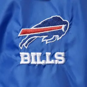 DUNBROOKE Buffalo Bills Coaches Classic Raglan Full-snap Windbreaker Jacket