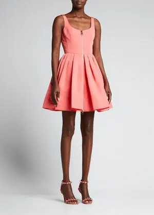 zip front corset dress Lizzy Zip Up Corset Dress