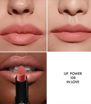 ARMANI Lip Power Vivid Color Long Wear Lipstick - Nude