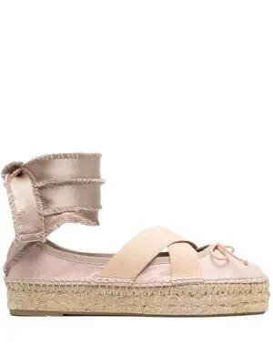 Red Valentino Ankle-tie Espadrille Pumps
