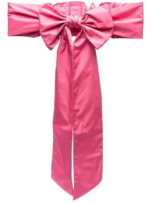 Red Valentino Bow-detail Belt - Pink