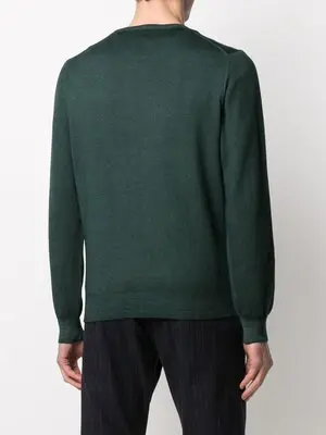 FILERIA Crew-neck Jumper - Green