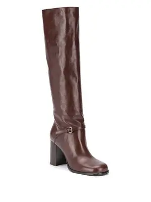 Miu Miu - Miu Miu 95mm Square-Toe Boots
