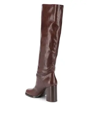 Miu Miu - Miu Miu 95mm Square-Toe Boots