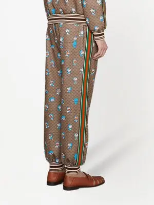 Gucci X Doraemon © Fujiko-Pro Gg Track Pants - Neutrals | Editorialist