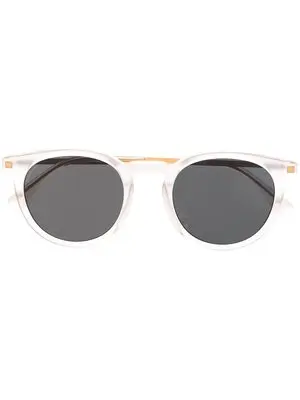 Mykita Tinted Round-frame Sunglasses - White