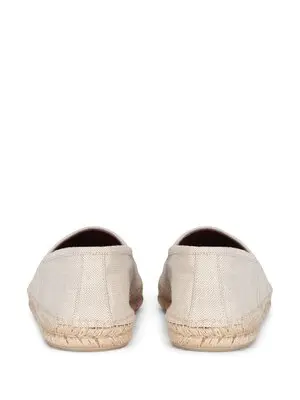 Dolce & Gabbana Embroidered Canvas Espadrilles