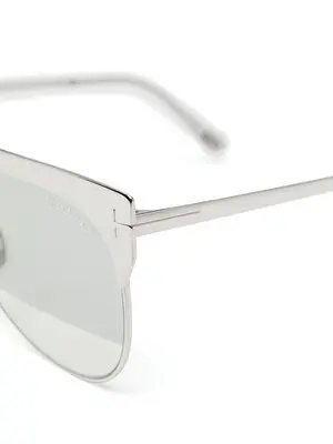 TOM FORD Mirrored Shield Sunglasses