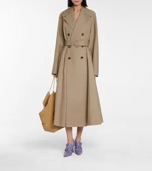 bottega veneta - Cotton Trench Coat