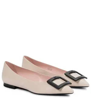 Roger Vivier Logo Flats For Women