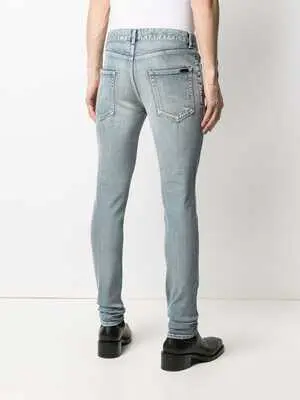 Saint Laurent Ripped Skinny Jeans