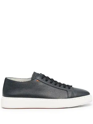 Santoni Logo Low-top Sneakers