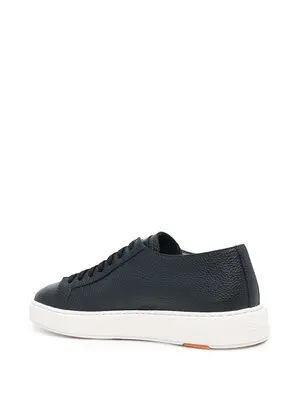 Santoni Logo Low-top Sneakers