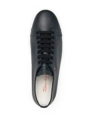 Santoni Logo Low-top Sneakers
