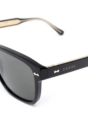 Gucci Square-frame Tinted Sunglasses