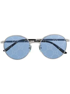 Gucci Gg-lens Round-frame Sunglasses