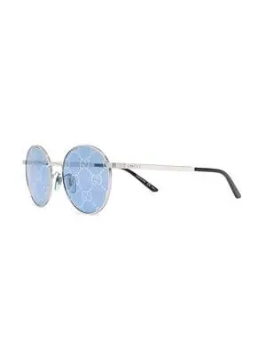 Gucci Gg-lens Round-frame Sunglasses