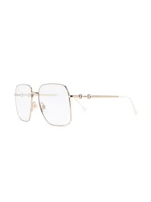 Gucci Square-frame Oversized Glasses