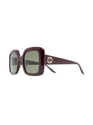 Gucci Interlocking G Square-frame Sunglasses