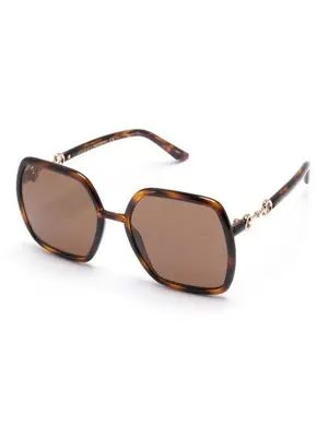 Gucci Horsebit-detail Sunglasses