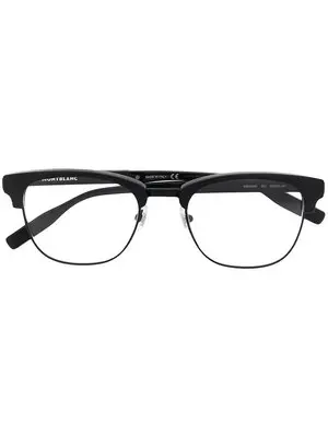 Montblanc Matte-finish Wayfarer-frame Glasses