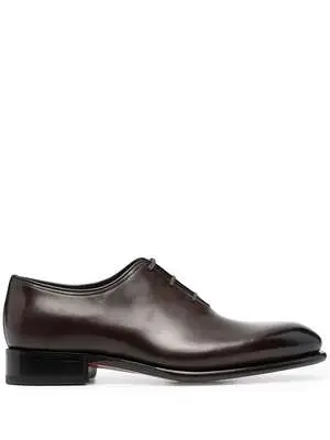 Santoni Lace-up Oxford Shoes Brown