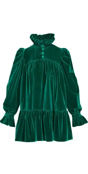 avavav mini ruffle dress Ava Presley 29801 Short Dress with Puffed Sleeves