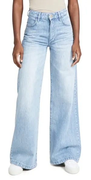 TRIARCHY High-rise Wide-leg Jeans
